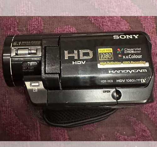 Видеокамера Sony HDR-HC9e mini DV