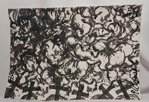 Художник E.Чубаров "Январская абстракция" 2007