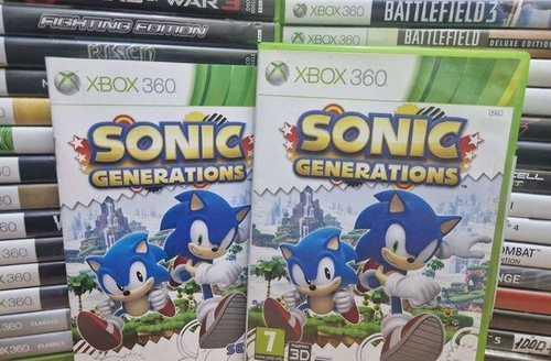 Sonic Generations на Xbox 360 Детская Игра