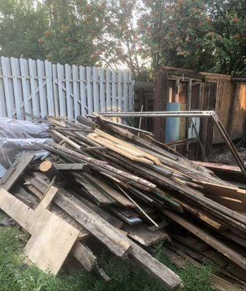 Дрова, доски бу бесплатно