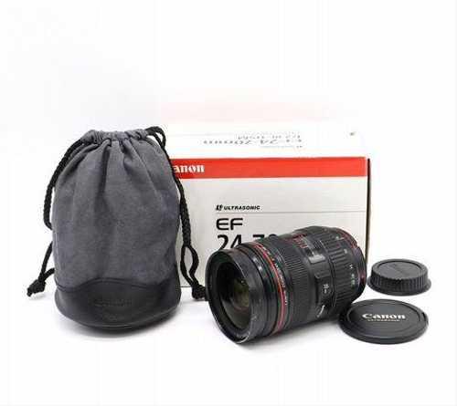 Canon EF 24-70mm f/2.8 L USM в упаковке