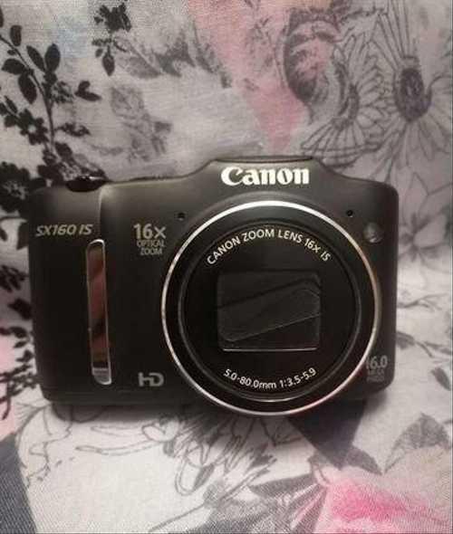 Цифровой фотоаппарат Canon SX160 IS