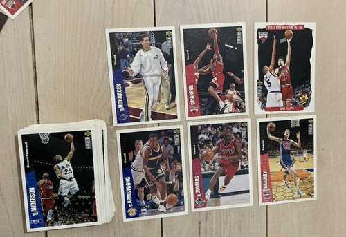 Карточки и наклейки Upper Deck NBA 1996