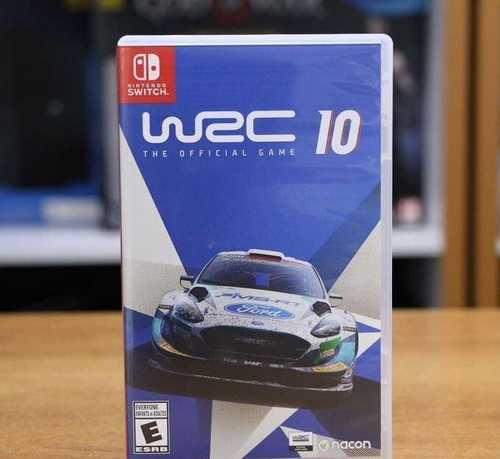 WRC 10 Nintendo Switch, русские субтитры, бу
