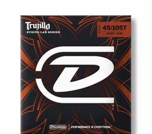 Струны для гитары Dunlop rtt45105t Robert Trujillo