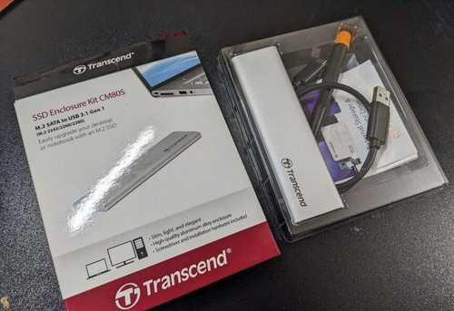 Переходник M.2 SATA - USB Transcend