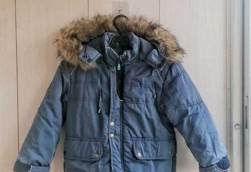 Детская куртка зимняя 116 для мальчика