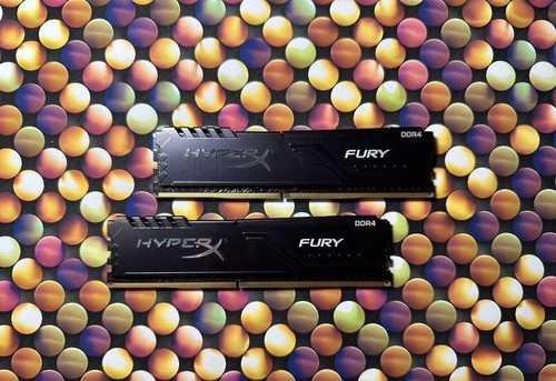 Оперативная память Kingston HyperX fury Black HX4