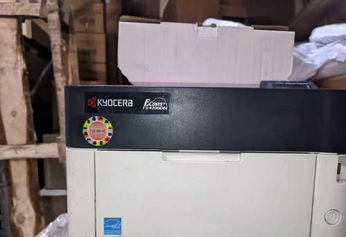 Принтер лазерный Kyocera P3055dn; Kyocera FS4200dn