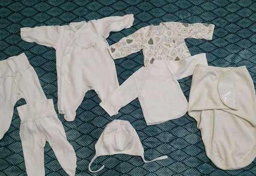Комплект одежды для новорождённых 56 размер Олант