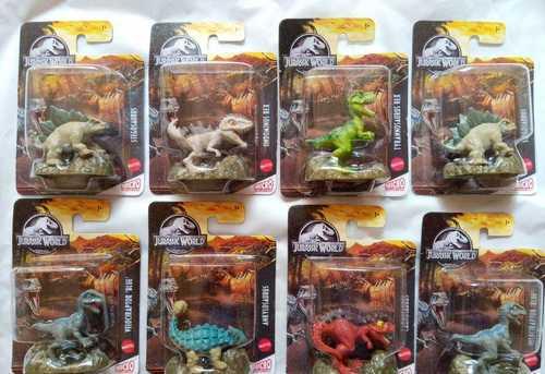 Фигурки динозавров Mattel Jurassic World (новые)