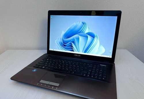 Ноутбук Asus 17 i3-2310/4gb/HDD 500gb
