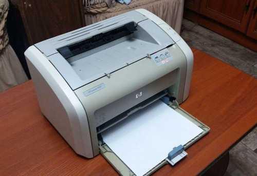 Лазерный принтер HP Laser Jet 1020 c картриджем
