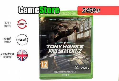 Tony Hawk's Pro Skater 1 + 2 (Xbox, английск Новый