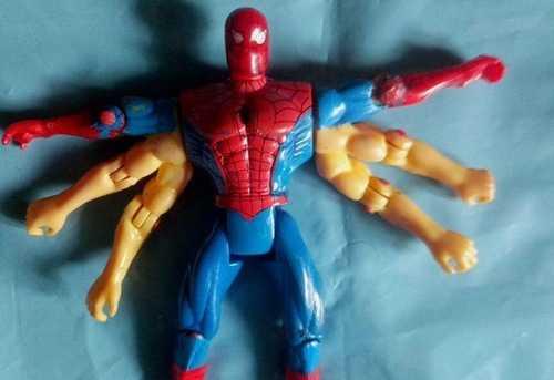 Шестирукий человек-паук фигурка toy biz 1996