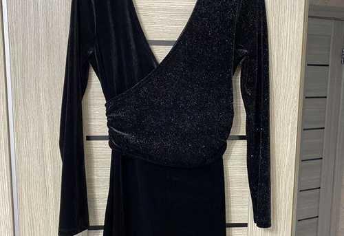 Вечернее платье 44 размера черное