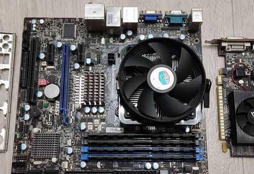 AMD Athlon II 445+MSI 880GM-E41+GT210 512mb+8gb