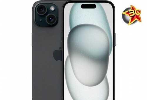 Смартфон Apple iPhone 15 256GB Dual nano SIM Черны
