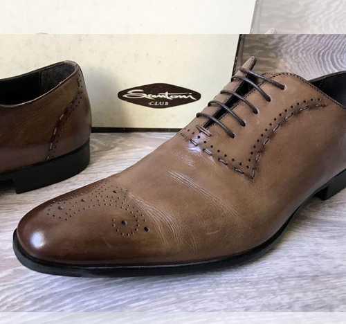 Santoni коллекционные туфли