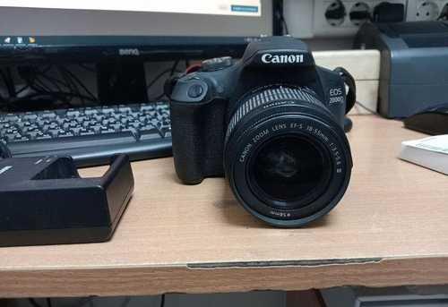 Зеркальный фотоопарат Canon EOS 2000D Kit