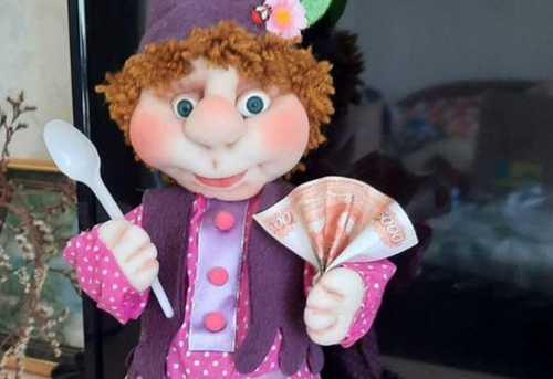 Домовой Ерошка кукла ручной работы сувенир