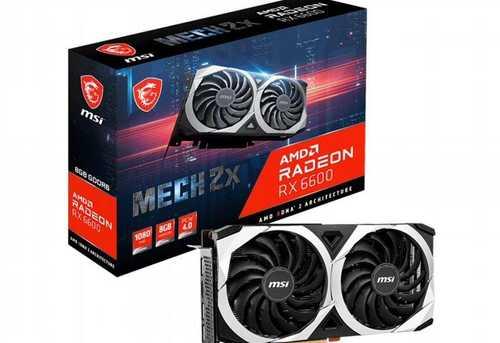 Б/У Видеокарта MSI AMD Radeon RX 6600 mech 2X RX 6