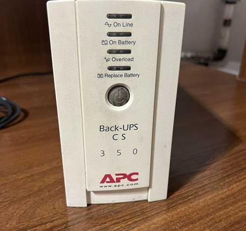 Ибп APC Back-UPS CS 350 VA