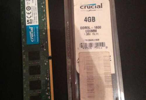 Оперативная Память DDR3L 4GB