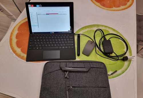 Microsoft surface pro 7 i5 8gb 128 + 512 micro SD