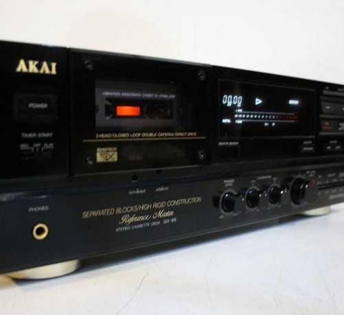Akai GX-95 Трехголовая кассетная дека Japan