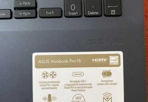 Игровой ноутбук Asus VIvobook Pro15