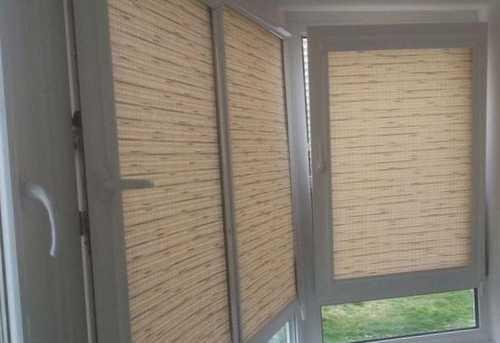 Рулонные шторы с электрокарнизом