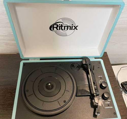 Виниловый проигрыватель ritmix lp-160b