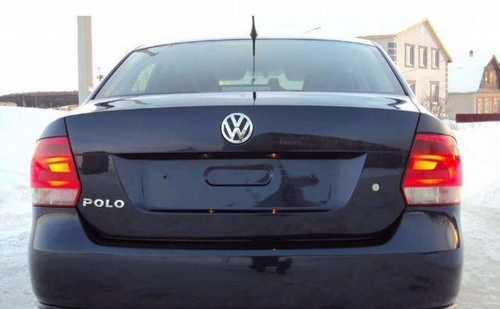 Задняя часть кузова Volkswagen Polo седан