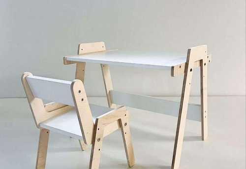 Комплект стол и стул растущие новый