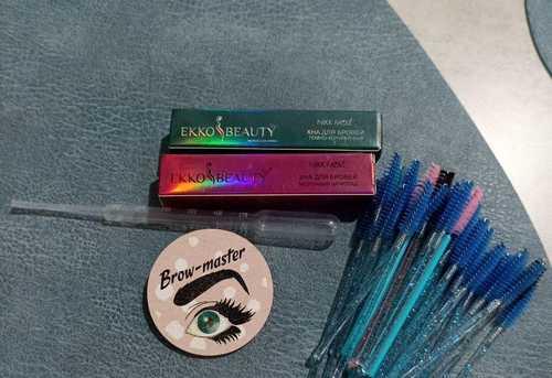 Хна для бровей ekko beauty