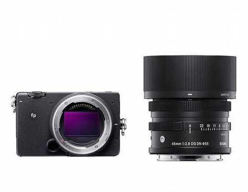 Беззеркальный фотоаппарат Sigma fp Kit + AF 45mm f