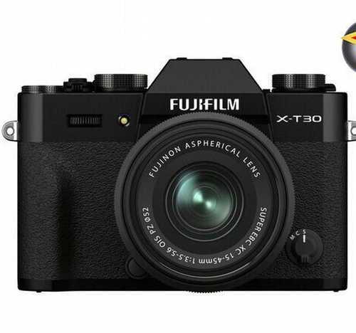 Fujifilm X-T30 II Kit XC 15-45 f3.5-5.6 OIS PZ Bla