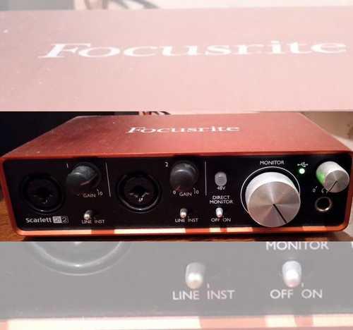 Focusrite Scarlett 2i2 2nd Gen USB