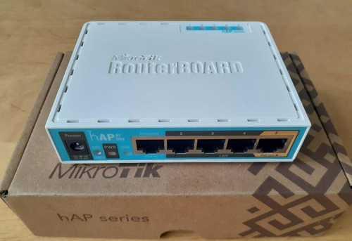 Wifi роутер mikrotik hap ac lite