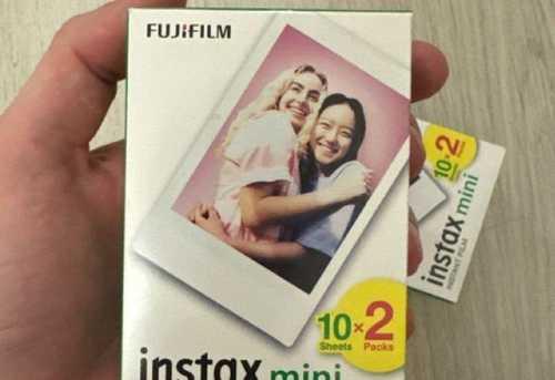 Картриджи для Instax Mini (новые, оригинал)