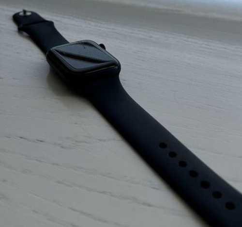 Часы apple watch 6 44 mm blue