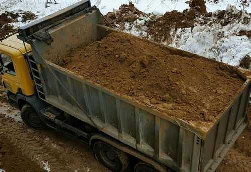 Планировочный грунт с доставкой, супесь, суглинок