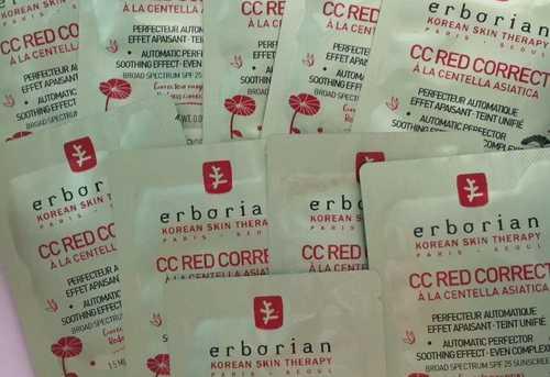 Erborian cc red correct. 10 штук