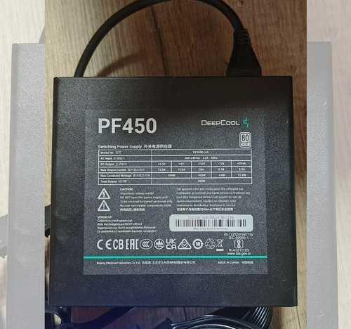 Блок питания deepcool pf 450w