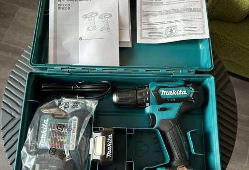 Дрель-шуруповерт Makita DF333dwye оригинал