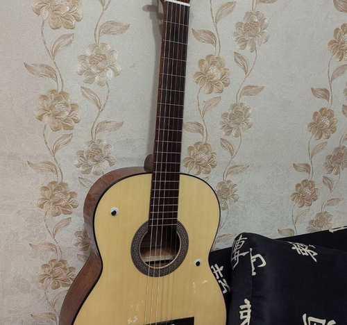 Классическая гитара cort ac100 с чехлом