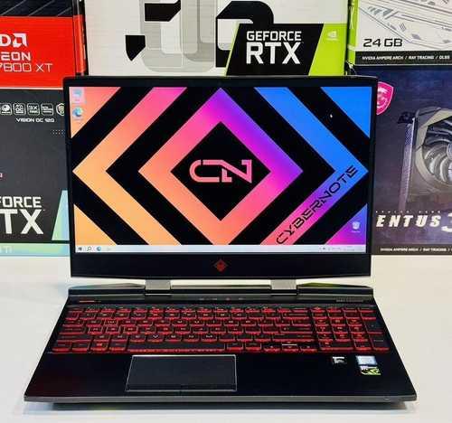 Игровой ноутбук HP Omen / i5-8300H / GTX 1050Ti