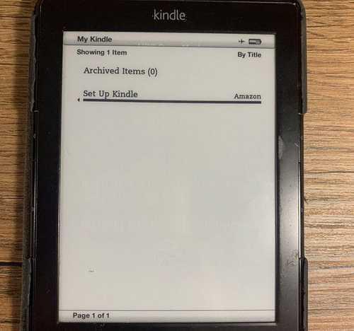 Электронная книга kindle