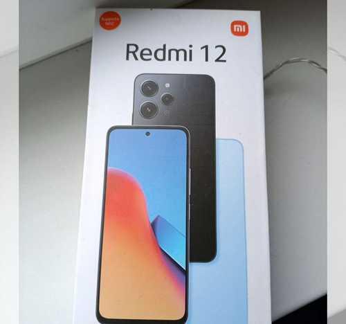 Коробка от Xiaomi redmi 12, с документами